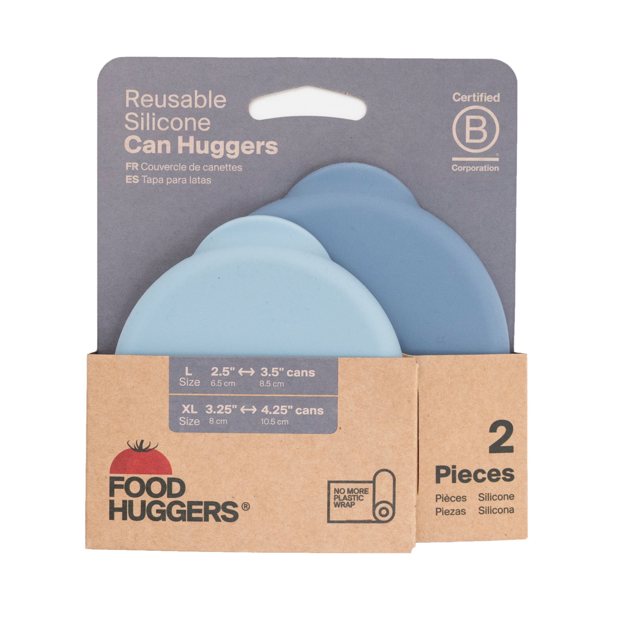 Can Huggers Set of 2 - Cool Blue – Food Huggers